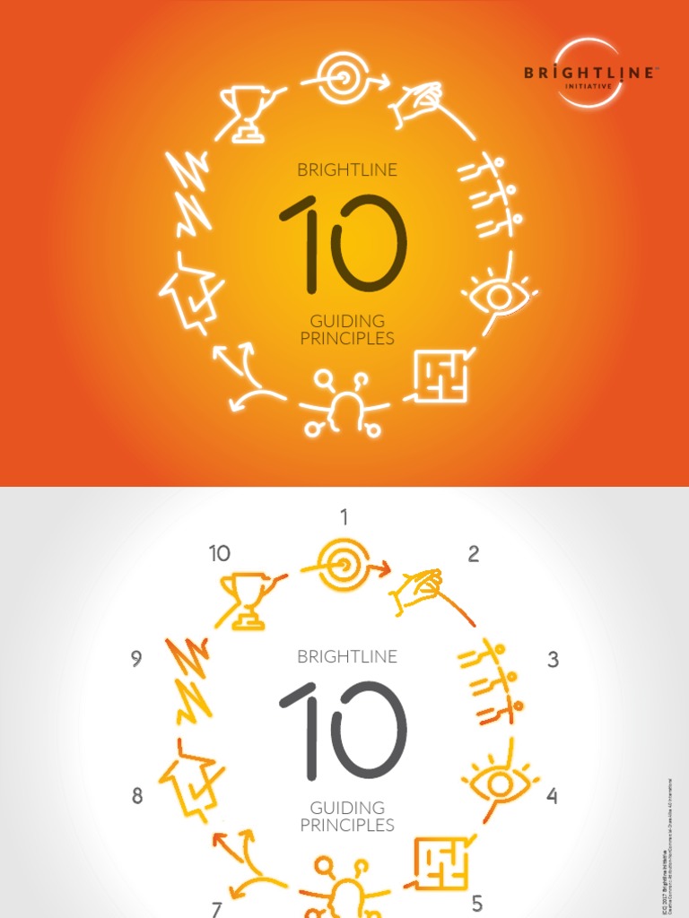 Brightline Guiding Principles | PDF | Strategic Management | Leadership