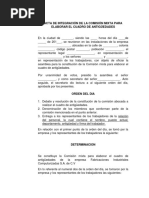 39 - Acta Comision Mixta para Formulacion Rit | PDF