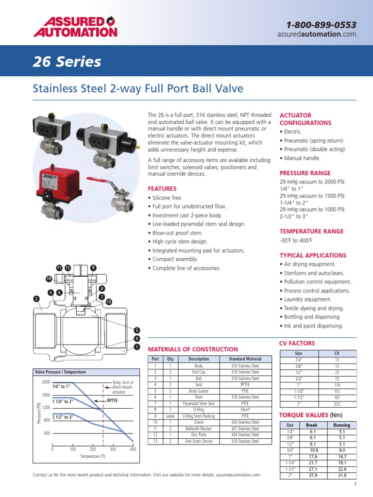 26 Datasheet | PDF | Valve | Washing Machine