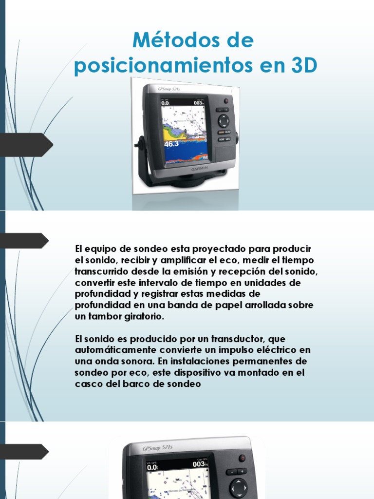 Métodos de Posicionamientos en 3D | PDF