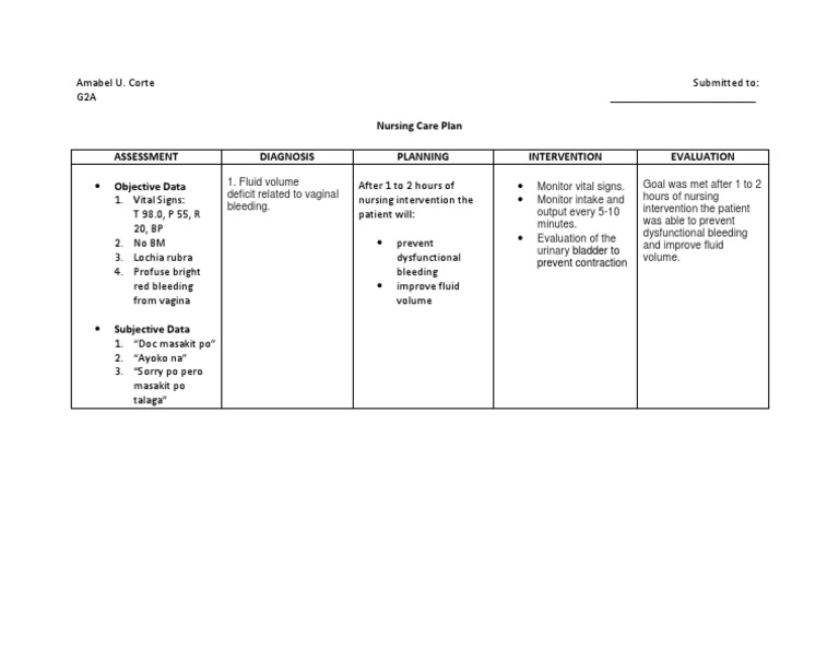 NCP (Vaginal Bleeding) | Diseases And Disorders | Health Care
