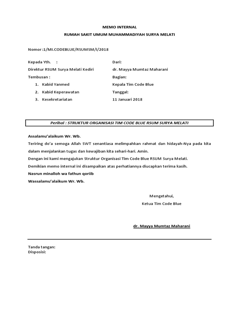 SK Tim Code Blue | PDF | Karier & Perkembangan | Kesehatan Holistik