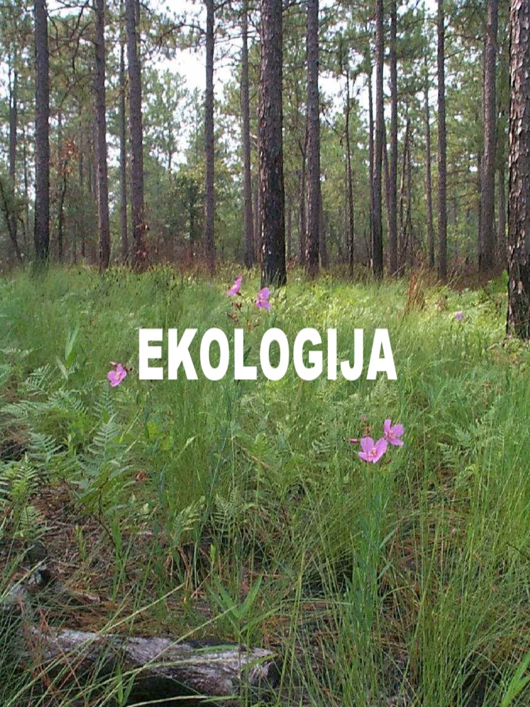 EKOLOGIJA - 1. Predavanje | PDF