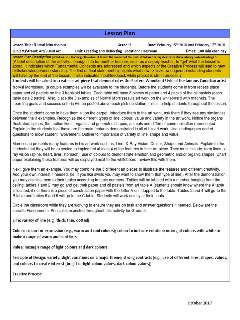 Visual Art | PDF | Individualized Education Program | Teachers