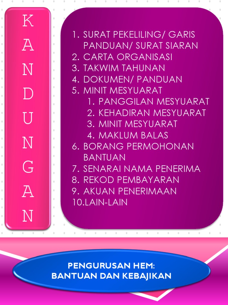 Divider Fail Hem Bantuan Dan Kebajikan | PDF