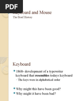 History of the QWERTY Keyboard Layout | PDF | Typewriter | Input/Output