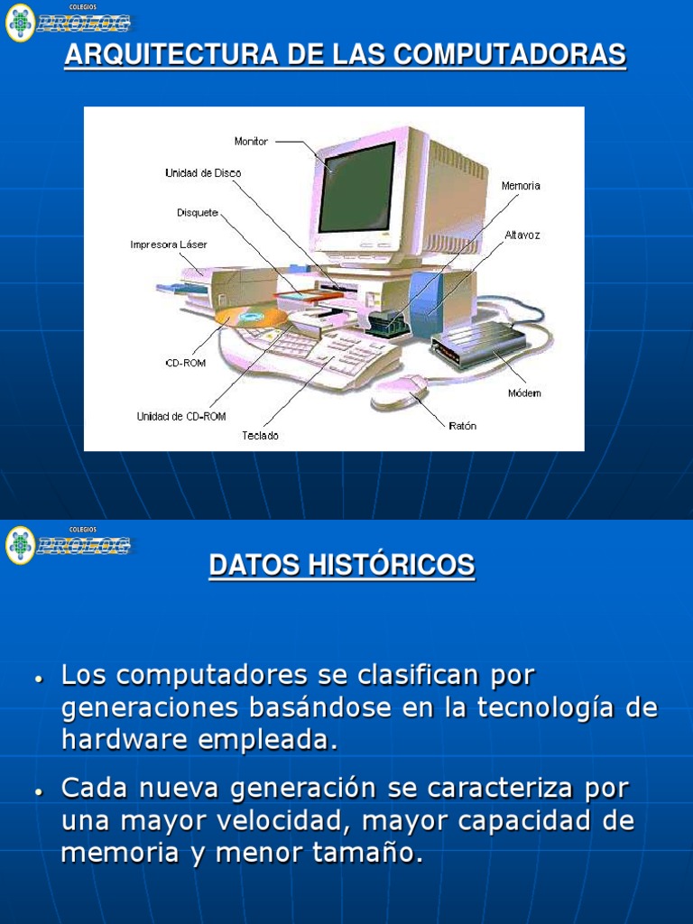 Arquitectura Del Computador | PDF | Unidad Central de procesamiento ...