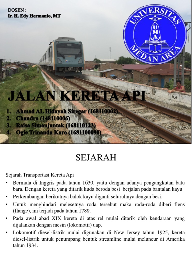 PowerPoint Jalan Kereta API | PDF