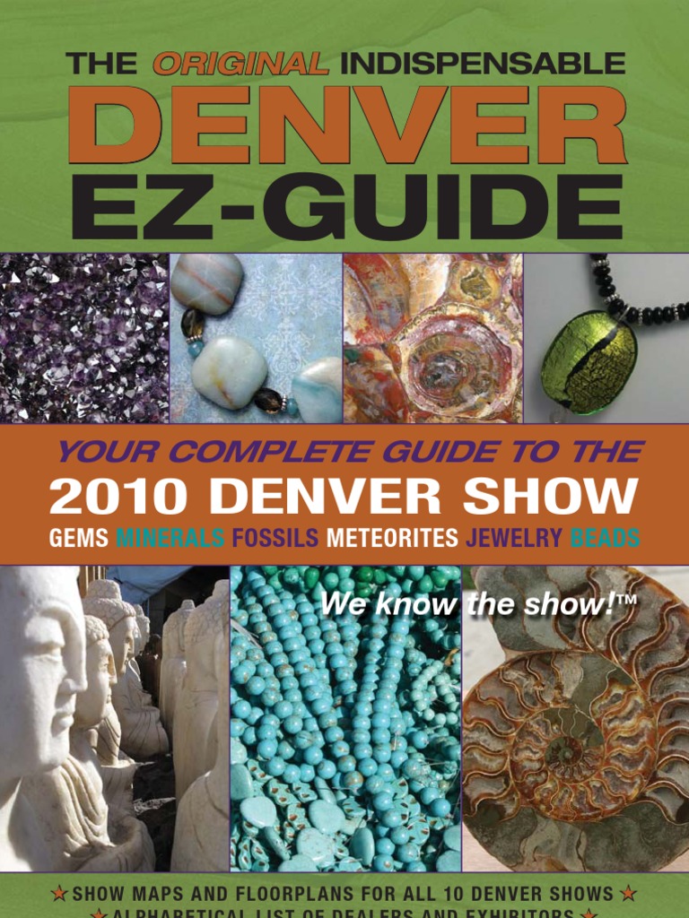 2010 Denver EZ-Guide | PDF | Jewellery | Gemstone