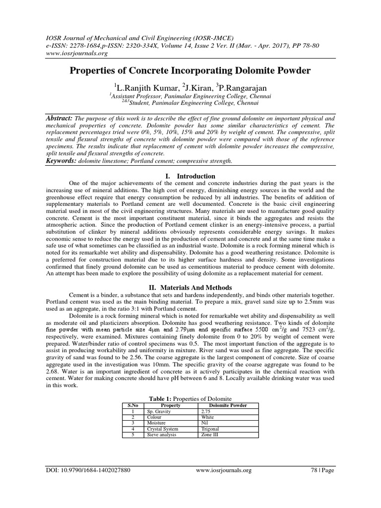 Properties of Concrete | PDF | Concrete | Construction Aggregate