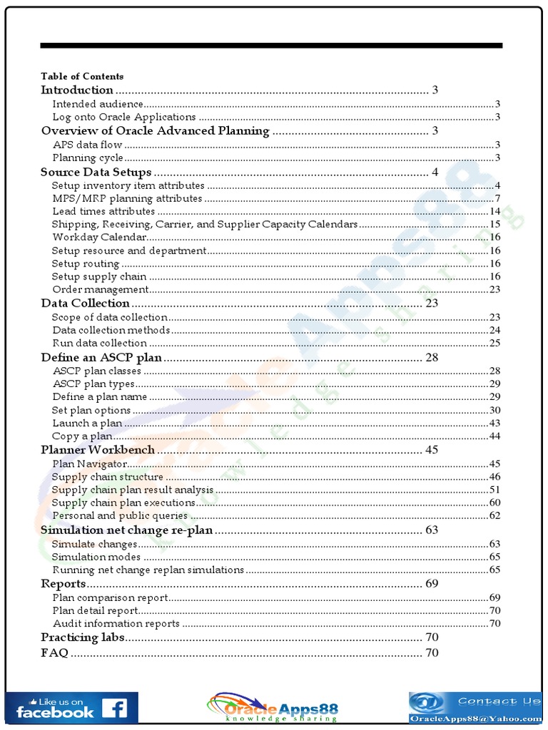 ASCP Training Manual | PDF | Inventory | Supply Chain