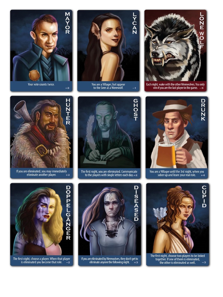 Kartu Werewolf | PDF