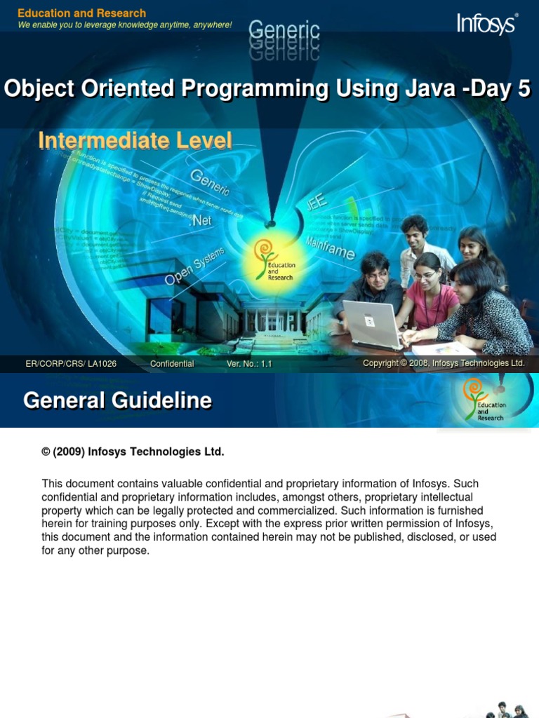 Slides05 - Object Oriented Programming Using Java - LA1026 - V1.2 | PDF | Class (Computer ...