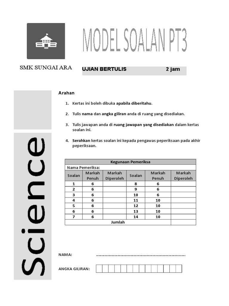 Soalan pt3 | PDF | Pencernaan | Sistem Pencernaan Manusia