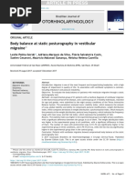 Motion Sensitivity Test | PDF | Vertigo | Clinical Medicine