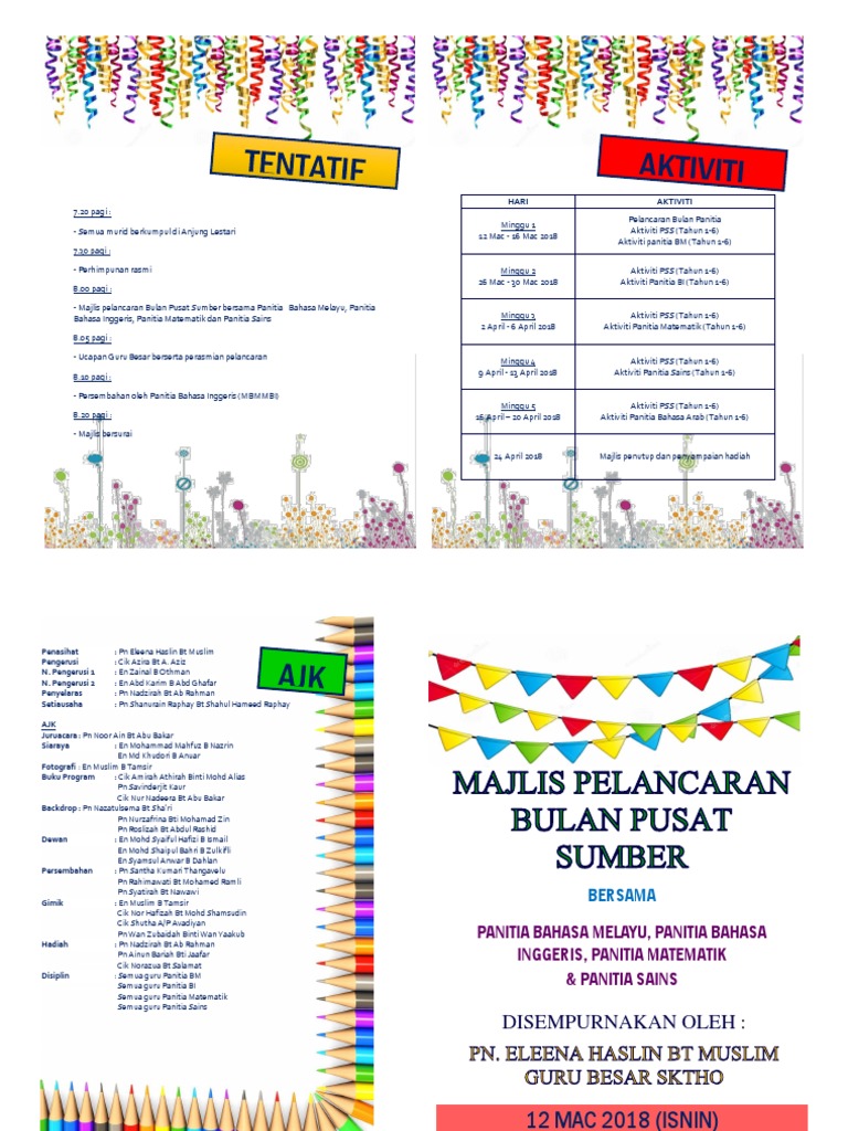 Buku Program Bulan Pss | PDF