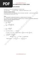 Trigonometric Induction | PDF | Sine | Trigonometric Functions