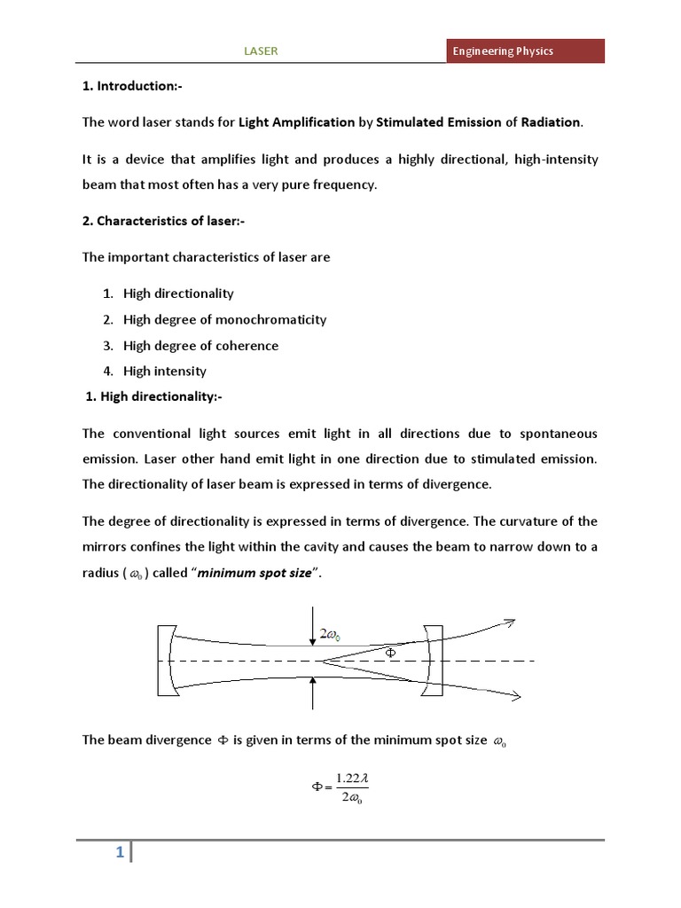 Understanding the Fundamentals of Laser Engineering: A Comprehensive ...