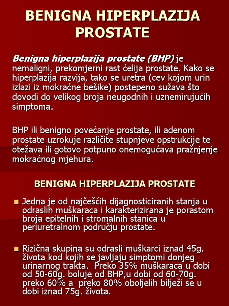 Benigna Hiperplazija Prostate | PDF