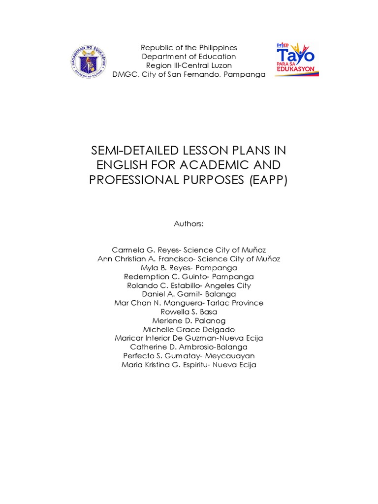 Week 7 To 10 (Writing The Concept Paper) | PDF | Lesson Plan | Essays