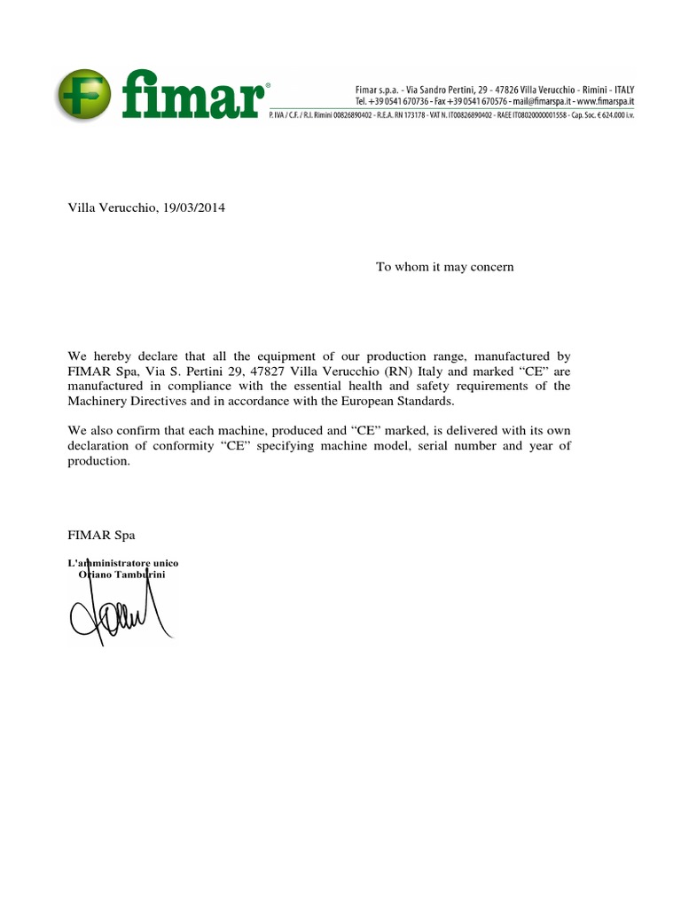 CE Fimar Eng | PDF | Engineering | Business