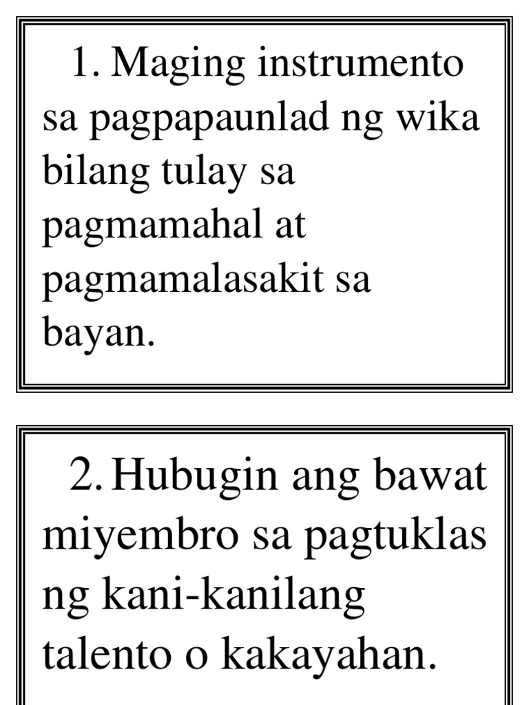 Filipino Club | PDF