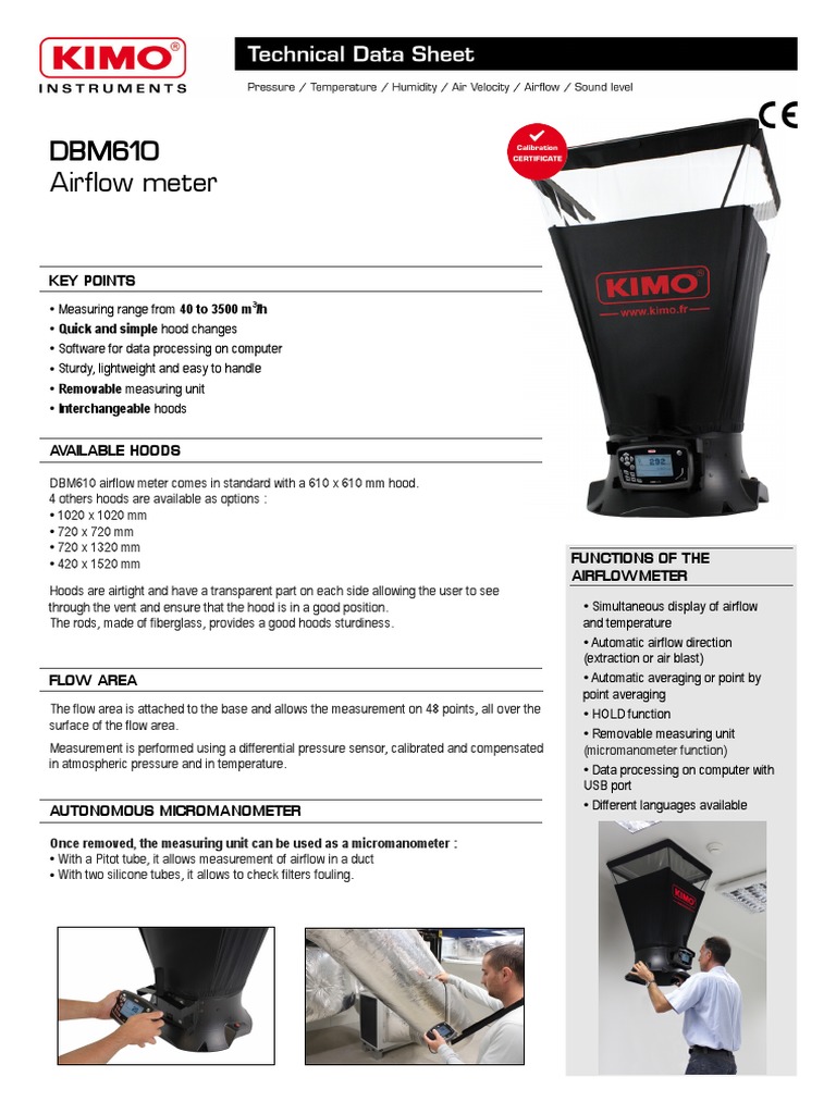 FT DBM610 | PDF | Calibration | Thermocouple