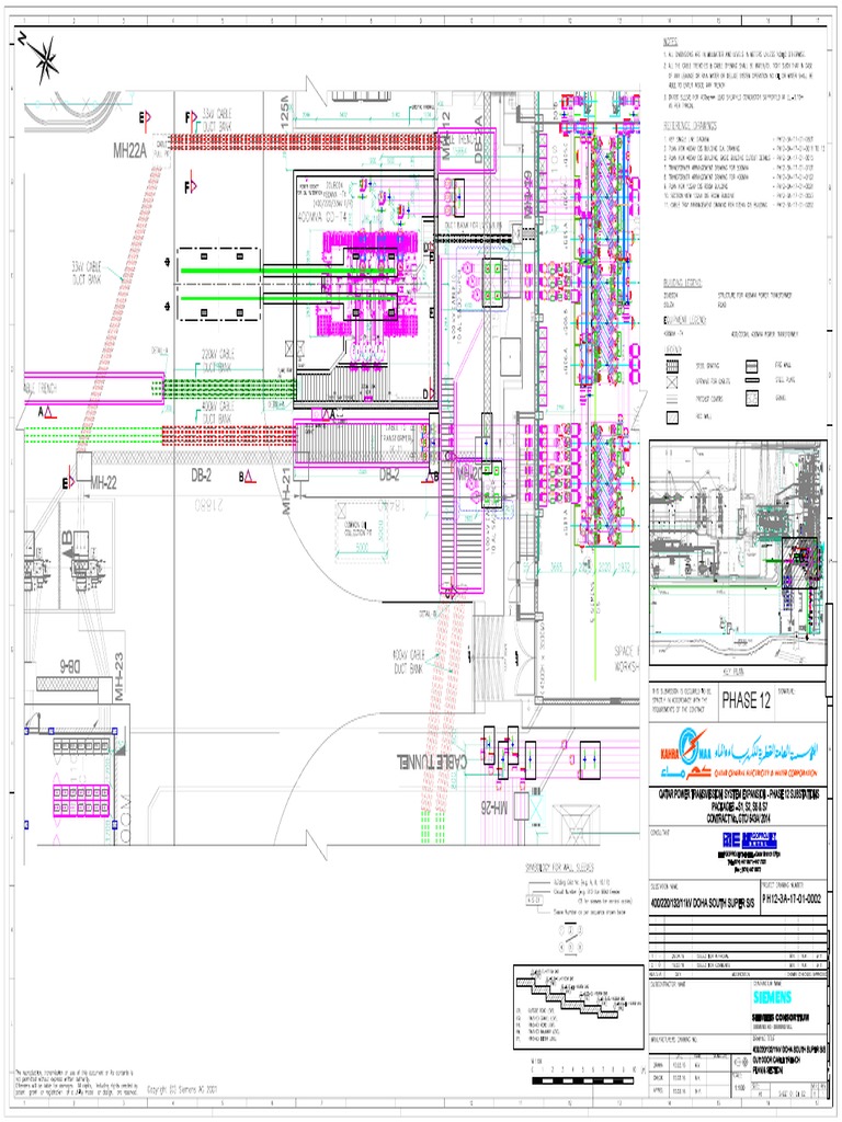 PH12-3A-17!01!0002 - R1 - Out Door Cable Trench Plan & Section - 2 | PDF