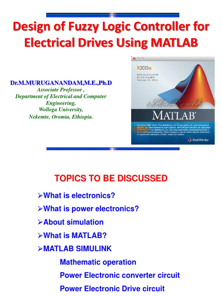 Fuzzy Logic Implementation Using MATLAB | PDF | Power Electronics | Fuzzy Logic
