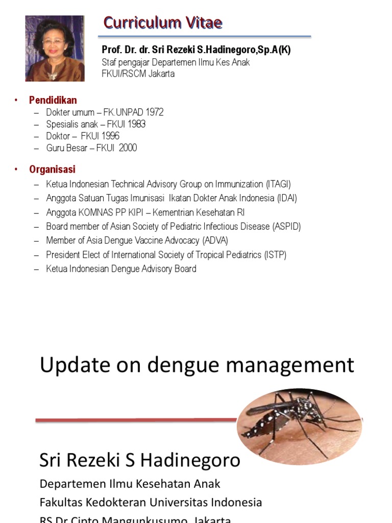 DHF Prof Sri Rezeki PDF | PDF
