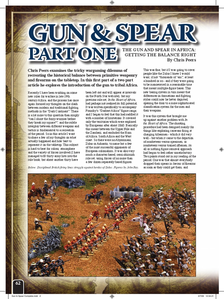 Gun&Spear | PDF | Musket | Spear