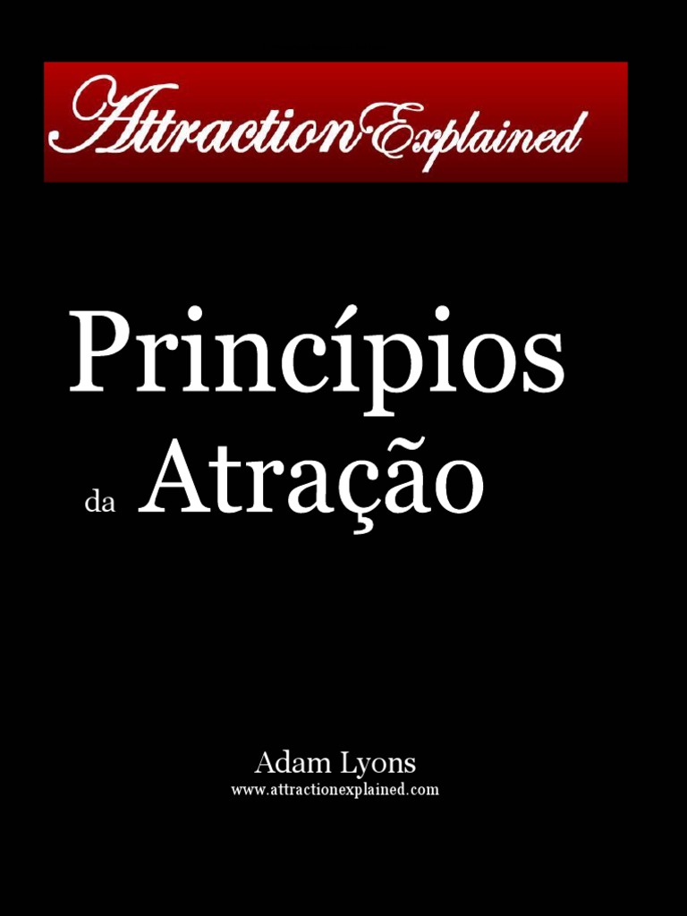 Adam Lyons - Principios Da Atração PDF | PDF | Linguagem corporal | Tempo