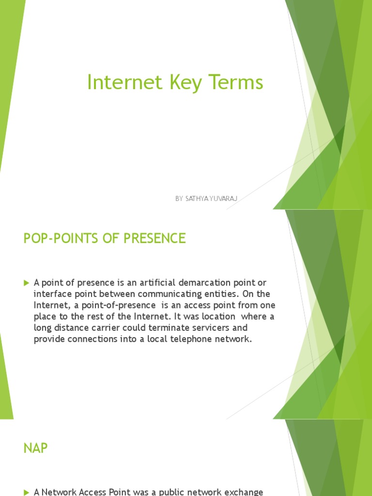 Internet Key Terms | PDF