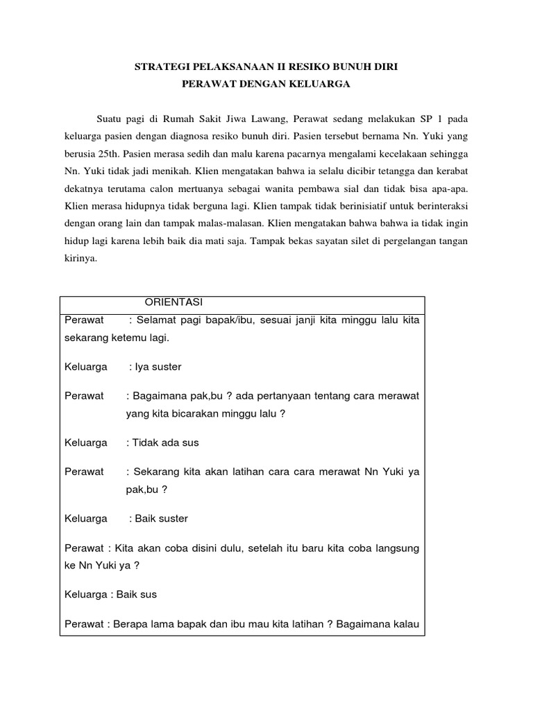 Percakapan SP 2 RBD | PDF