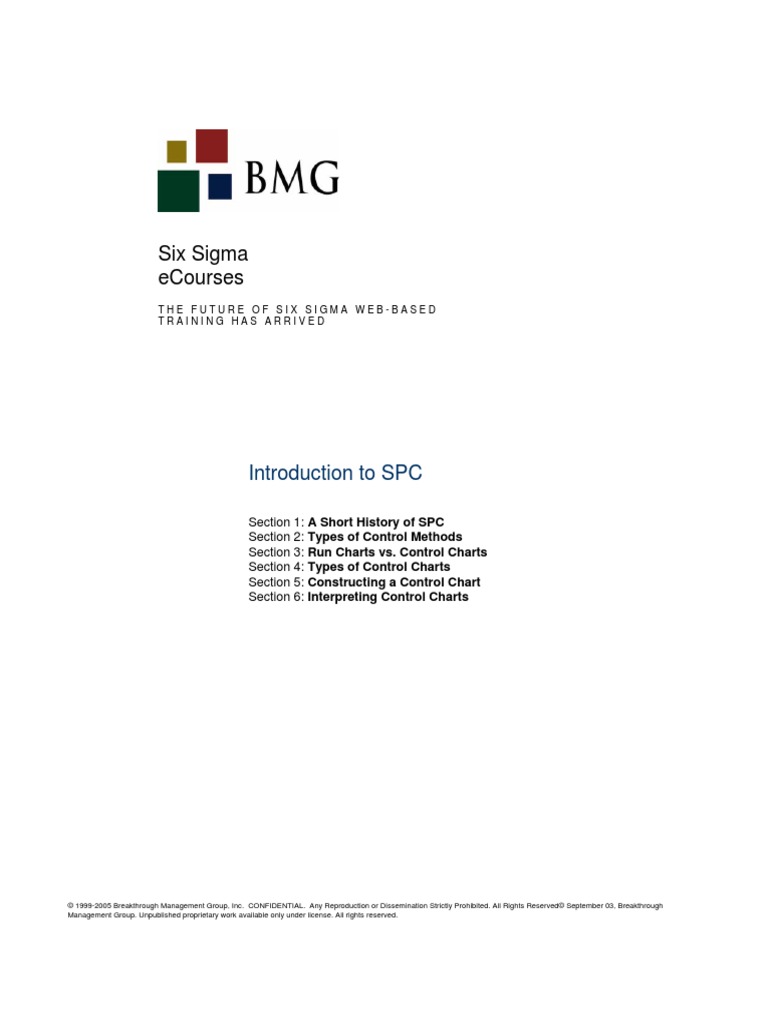 Introduction To SPC | PDF | Computing | Computing And Information ...