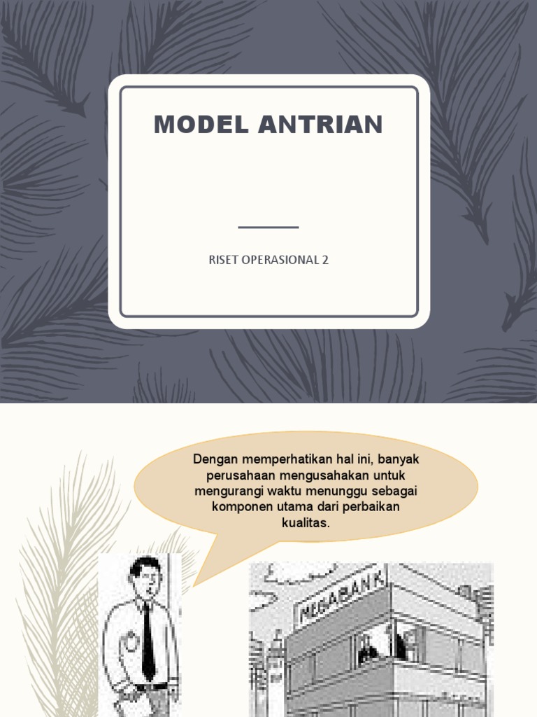 Karakteristik Sistem Antrian Multiple | PDF