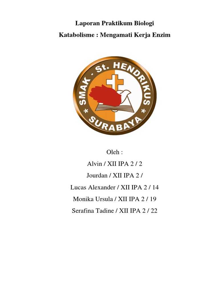 Laporan Praktikum Biologi Enzim | PDF