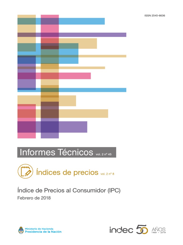 IPC Indec Febrero 2018 | PDF | Índice de precios al consumidor | Alimentos