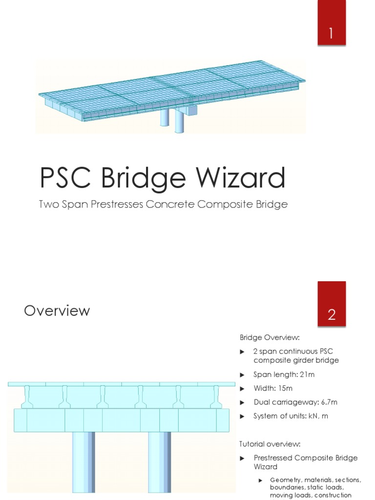 4.Psc Bridge Wizard-Aashto - 15023810260 | PDF | Prestressed Concrete ...