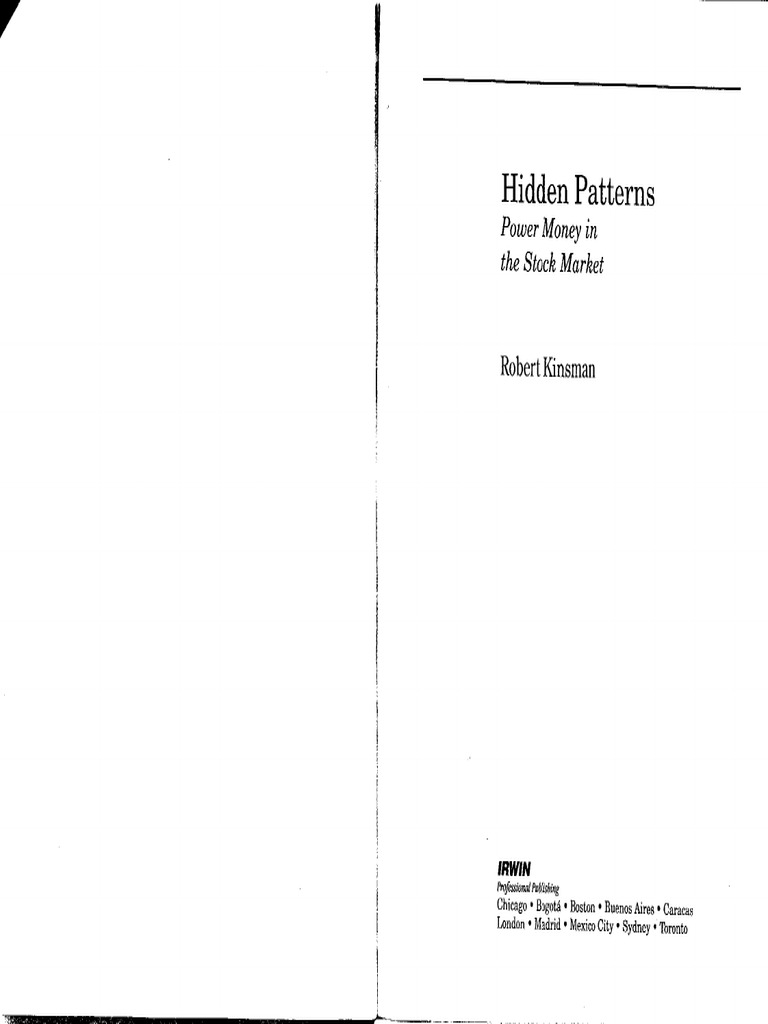 Hidden Patterns by Robert Kinsman | PDF