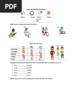 Action Verbs Present Simple Tense Word Search | PDF | Syntax | Language ...