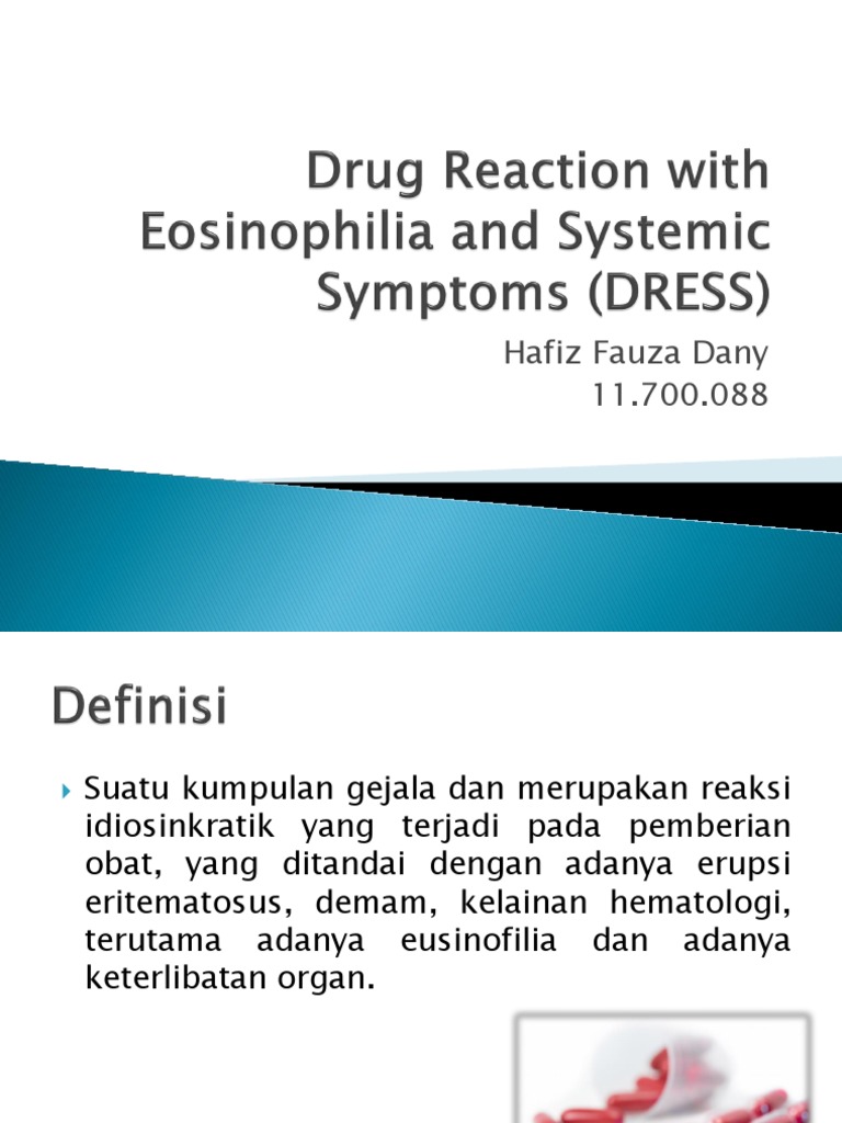 Drug Reaction With Eosinophilia and Systemic Symptoms ( | PDF