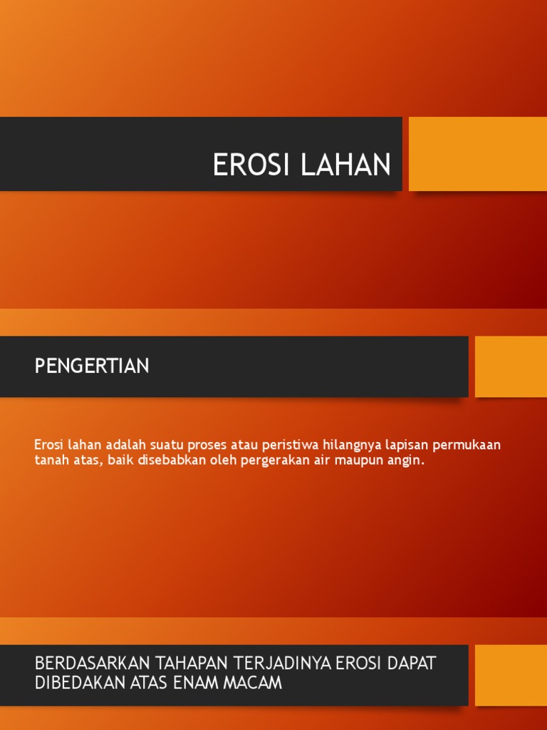Erosi Lahan PDF | PDF
