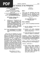 DENR Organizational Chart | PDF | Business | Government