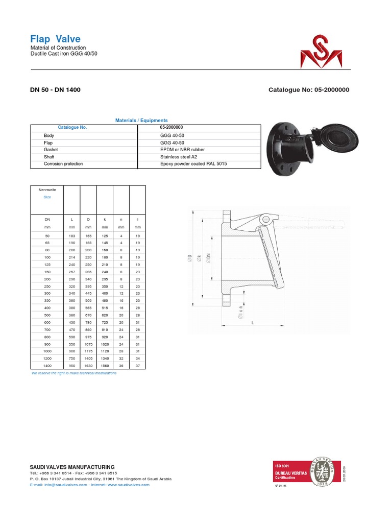 Flap Valve by SVM | PDF | Industrial Processes | Metals