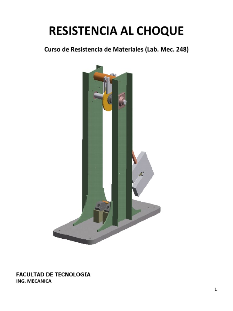 Ensayo Al Choque (Teoria) | Ingeniería de productos químicos | Ciencia ...