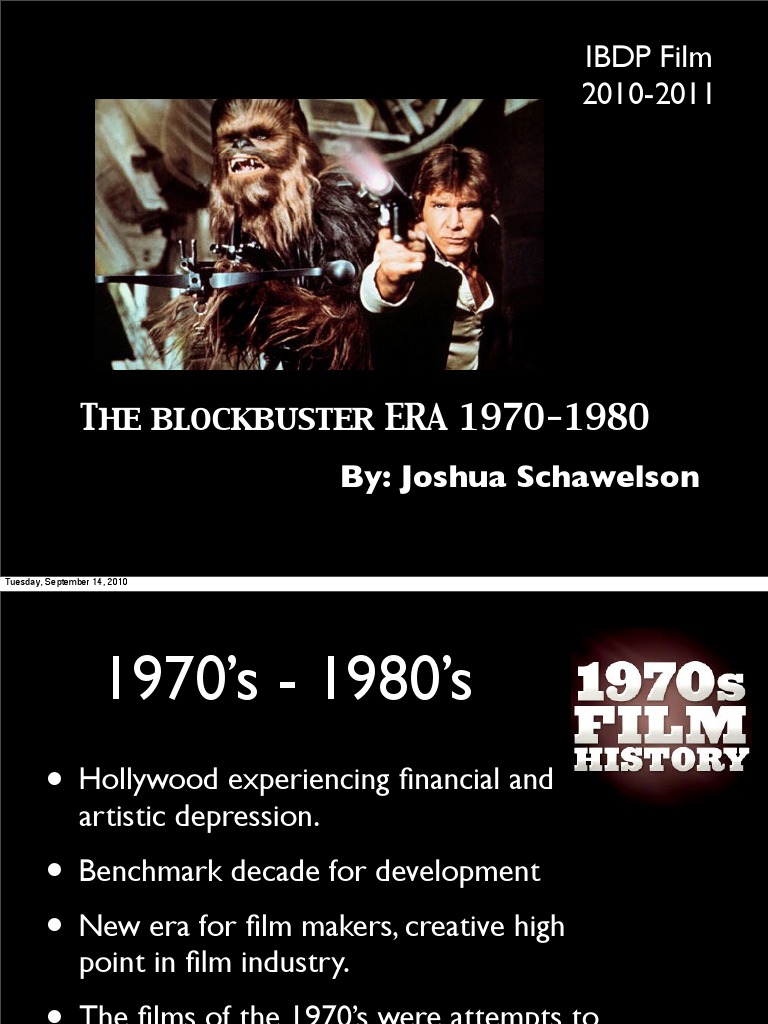 IB Film Blockbuster Presentation | PDF | Star Wars | Filmmaking