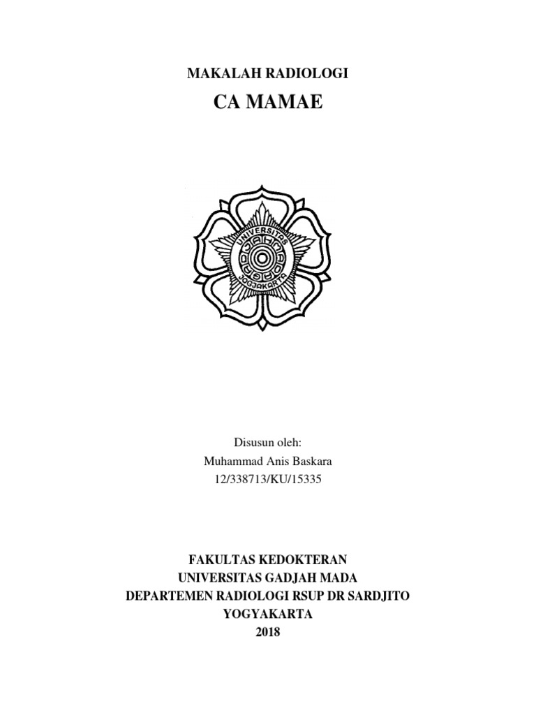 CA Mamae | PDF | Kesehatan Holistik | Sains & Matematika