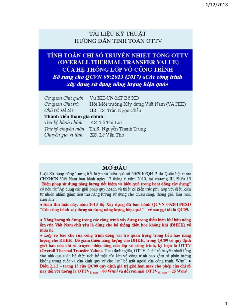 Presentation OTTV | PDF