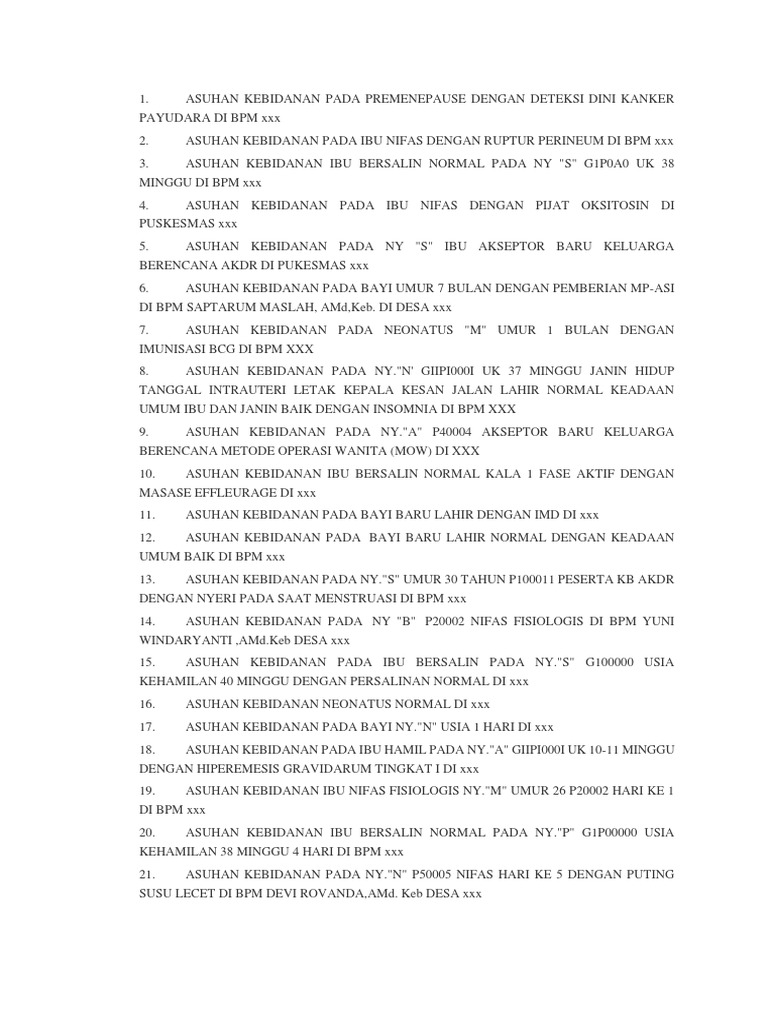 Contoh Judul LTA | PDF